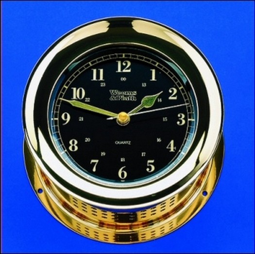 Weems and Plath Atlantis Premiere Quartz Clock - Beach Style - Desk And ...