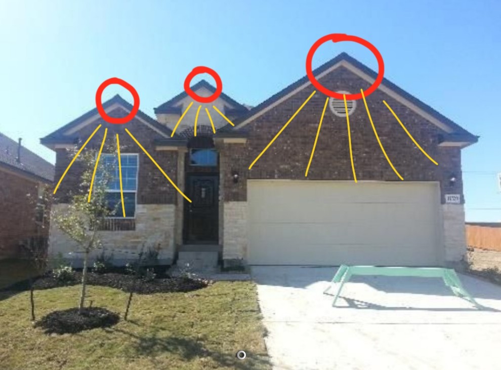 Such thing as (eaves angle light) Pot light