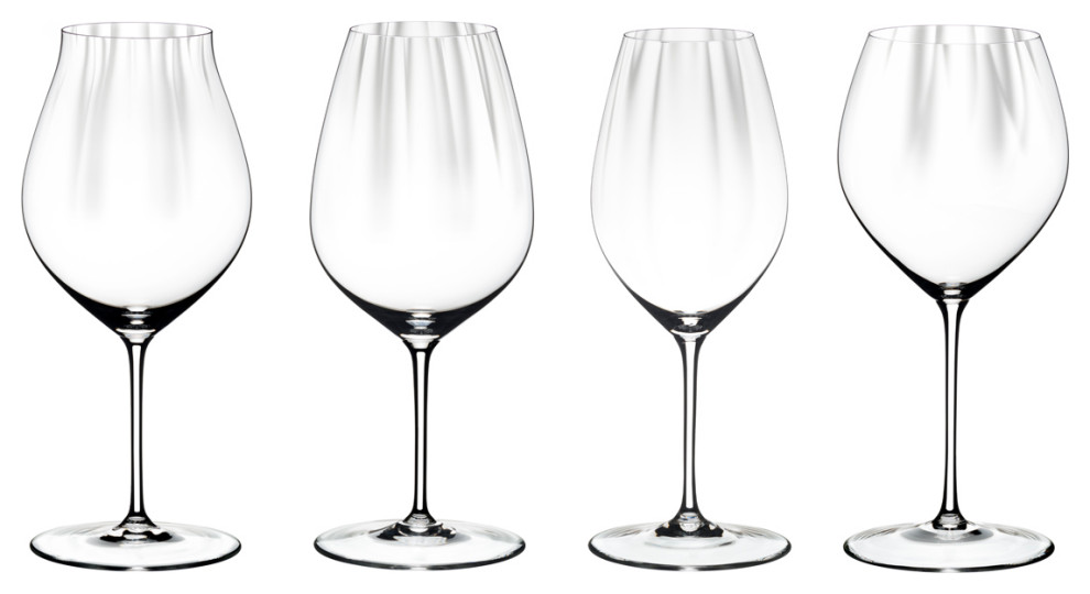 Riedel Performance Tasting Set Glasses - Set of 4 - Contemporary - Wine ...