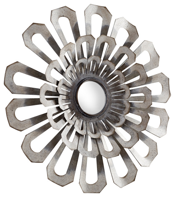 Eden Mirror, Galvanized - Contemporary - Wall Mirrors - by CYAN DESIGN ...