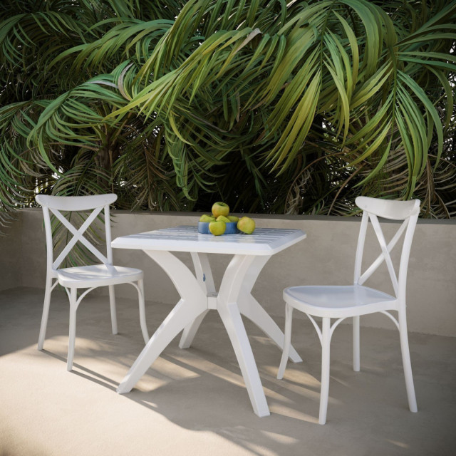 Xenia Marcella Table Set - Transitional - Outdoor Dining Sets - by ...