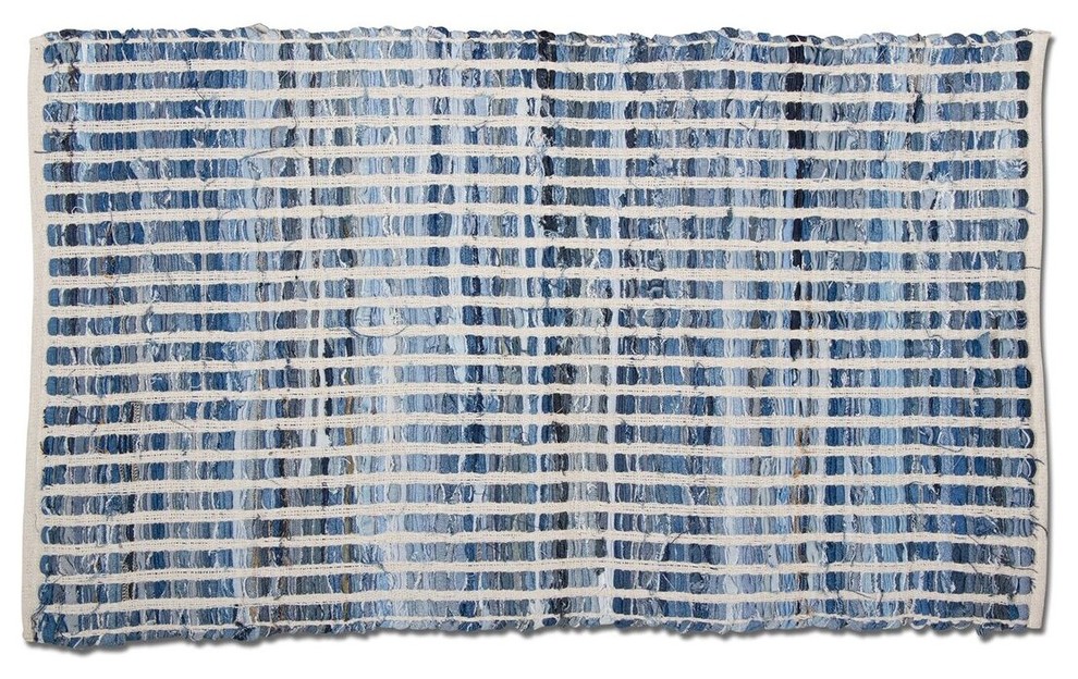 Denim Chindi Rug - Contemporary - Area Rugs - by Quest Products, Inc ...