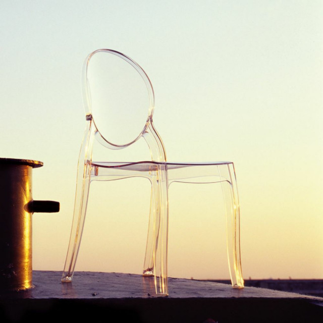 Clear Lucite Acrylic Dining Chairs - New York - by Clear Home Design ...