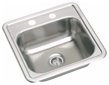 PROFLO PFSR151561A Bealeton 15" Rectangular Stainless Steel Drop ...
