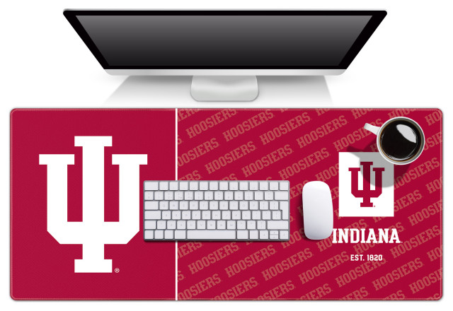 Indiana Hoosiers Logo Series Desk Pad - Contemporary - Desk Accessories ...