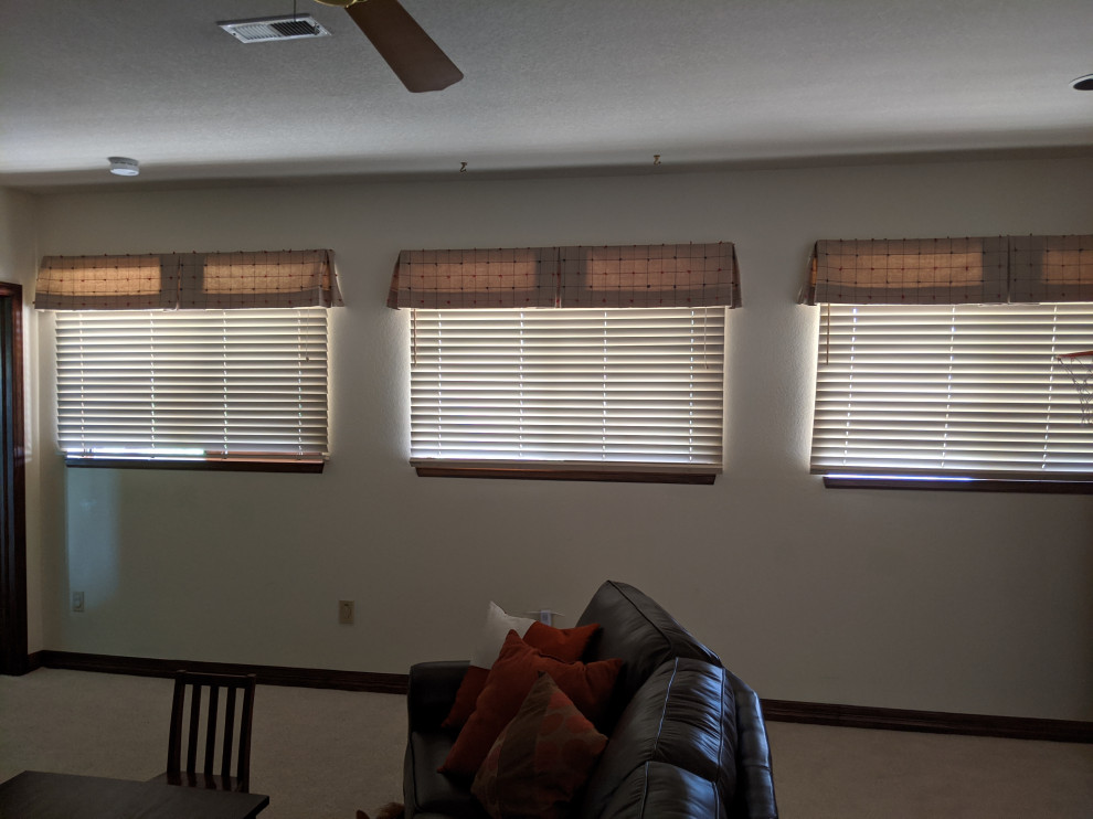 Window treatments for basement