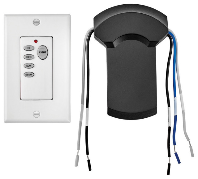 Wifi Wall Control Marquis Illuminated, White - Ceiling Fan Accessories ...