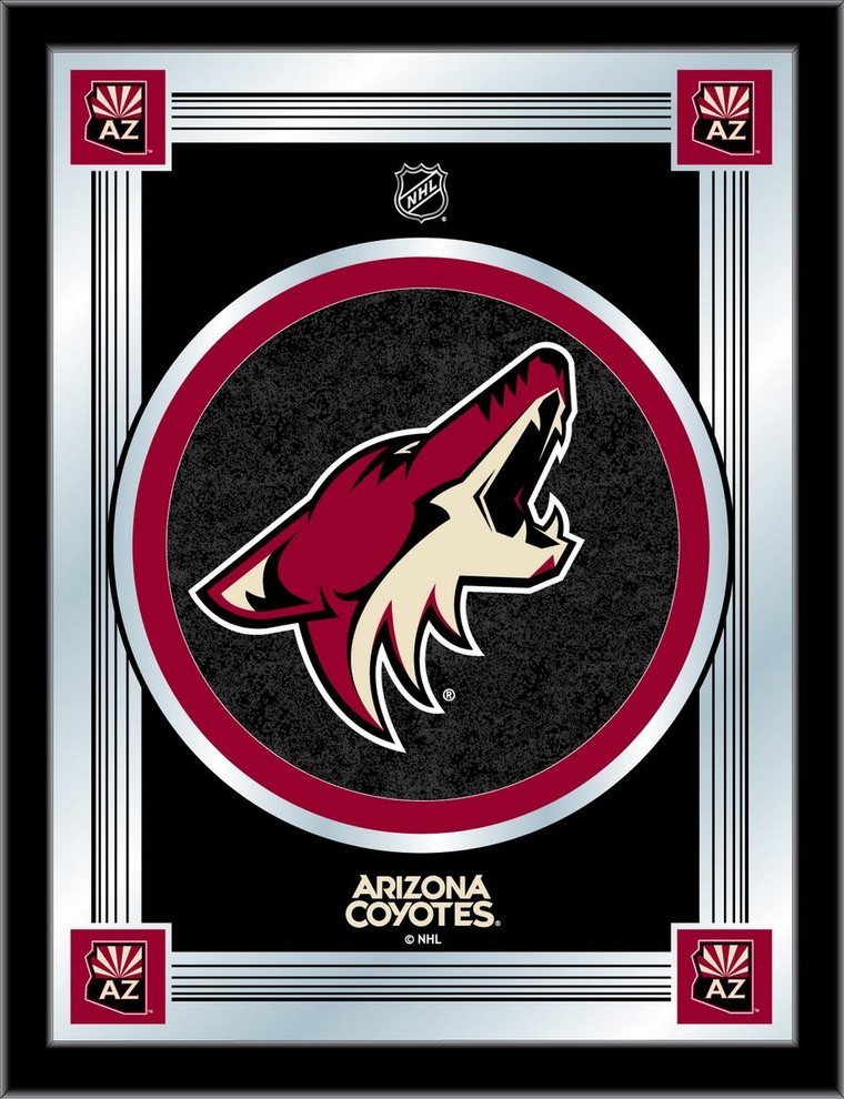 Arizona Coyotes Logo Mirror - Contemporary - Wall Accents - by GwG ...