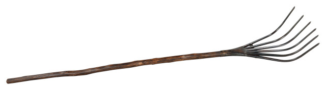 Decorative Rake - Rustic - Forks Rakes And Hoes - by Taran Design | Houzz