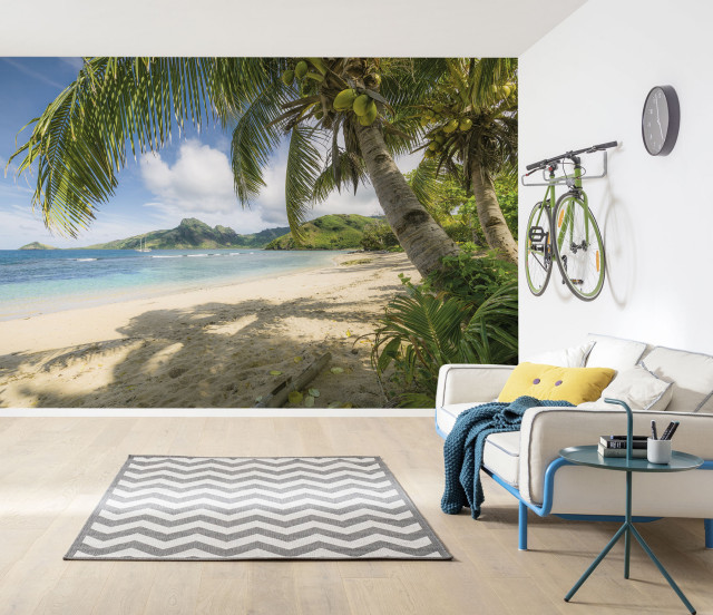 Castaway Wall Mural - Tropical - Wallpaper - by Brewster Home Fashions ...