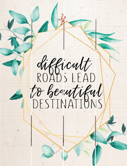 Beautiful Destinations Pallet Art - Contemporary - Prints And Posters ...