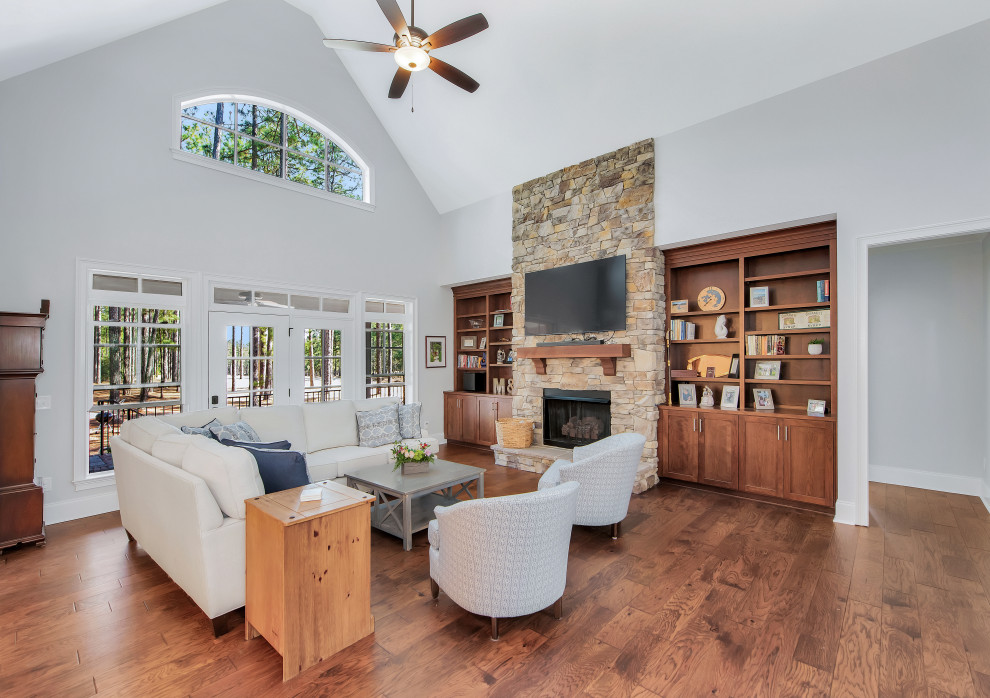 The Drake House Plan 1371 - Craftsman - Living Room - Other - by Donald ...