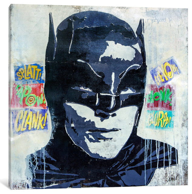 "Kapow" Print by Francis Ward, 26"x26"x1.5" - Contemporary - Paintings ...