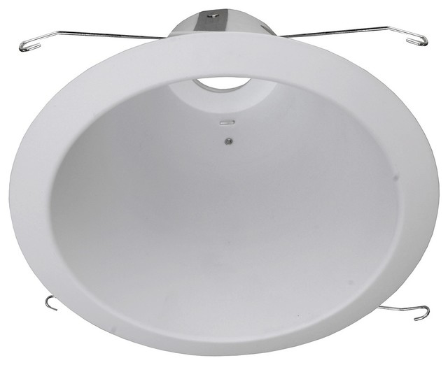 NICOR 17550AS 6-inch Airtight Recessed Smooth Cone Trim, White ...