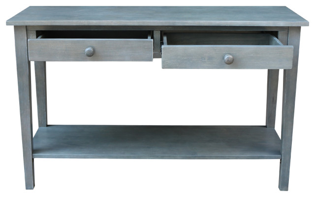 Spencer Console - Server Table - Standard Length - Transitional ...