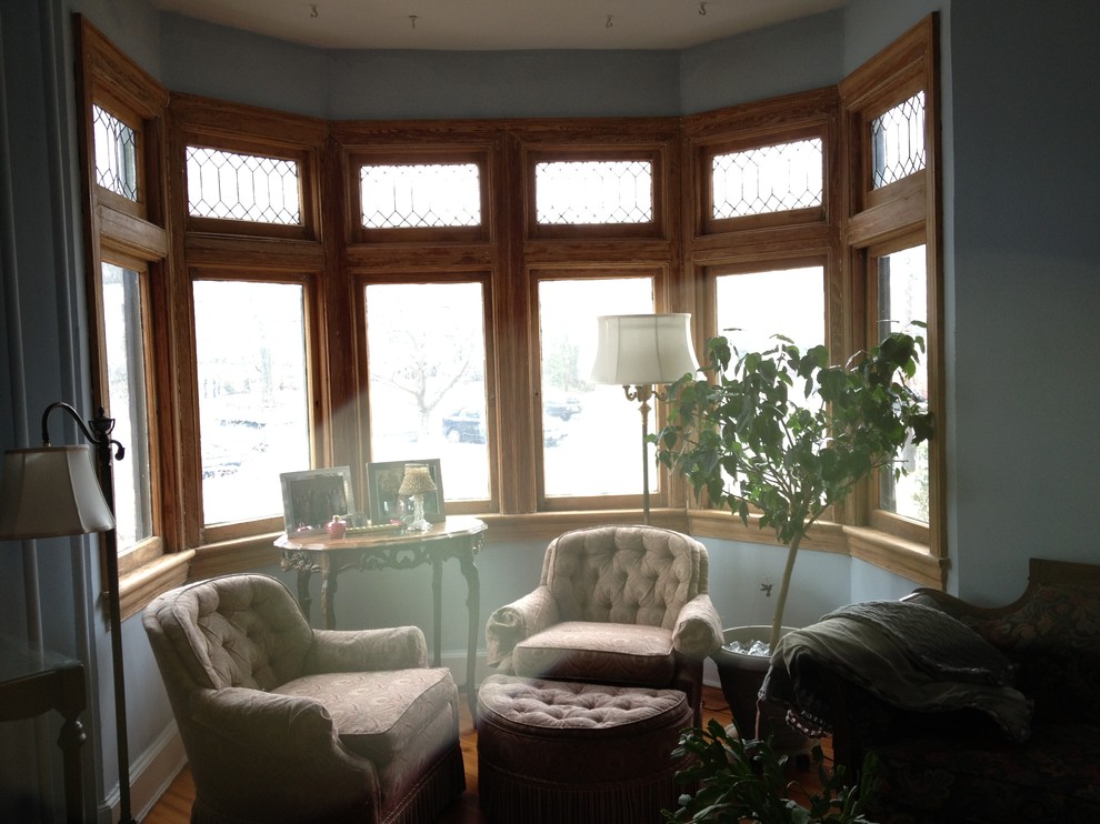 Bay window treatments in Victorian home | Houzz Forum