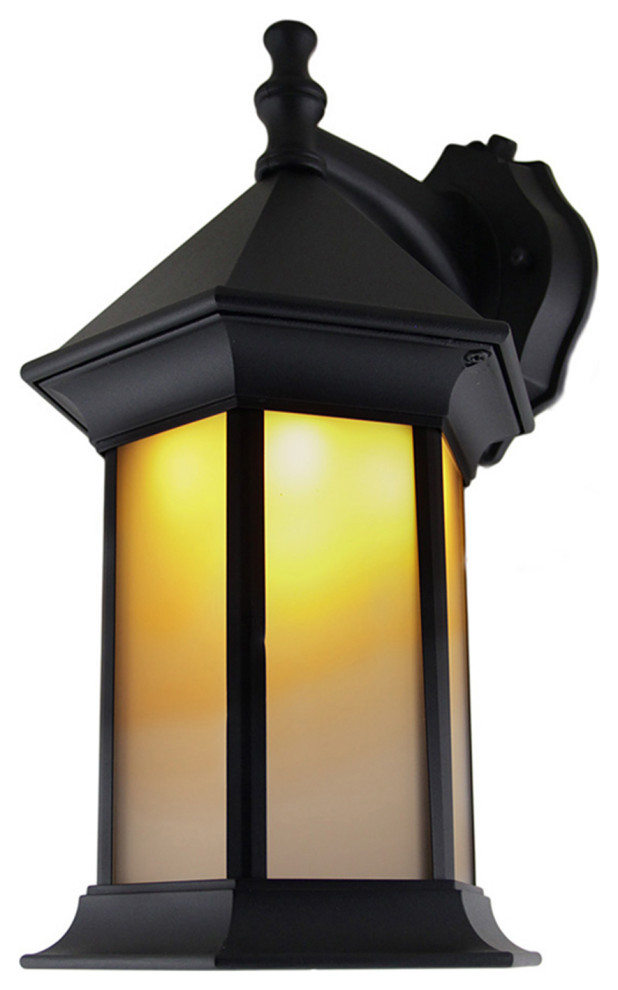 LED Dusk to Dawn Photocell Wall Mounted Coach Lantern - Traditional ...