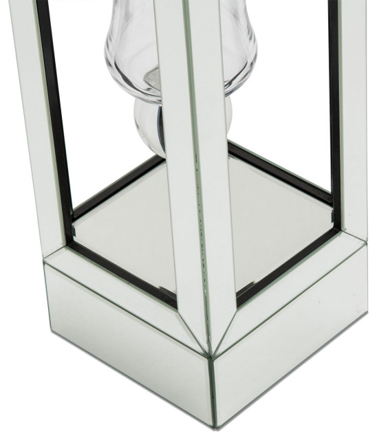 Montreal 22" Mirrored Glass Vase - Vases - by Michael Amini | Houzz