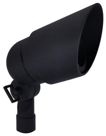 Spot Light Aluminum Black - Transitional - Outdoor Flood And Spot ...