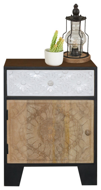 Outbound Multi Colored Accent Nightstand - Transitional - Nightstands ...