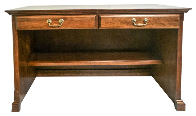 Traditional Alder Writing Desk - Traditional - Desks And Hutches - by ...