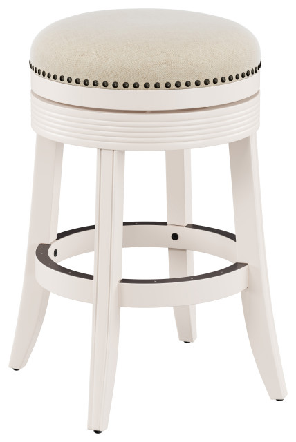 Hillsdale Tillman Backless Swivel Stool, Counter Height - Transitional ...
