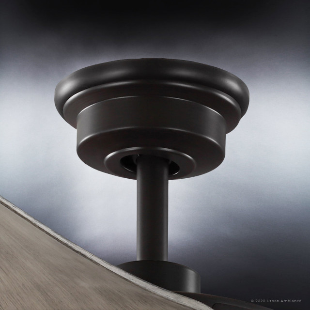 Luxury Modern Ceiling Fan, Olde Bronze - Transitional - Ceiling Fans ...