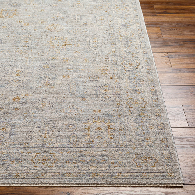 Surya Avant Garde Rug 5'x7'5", Medium Gray - Beach Style - Area Rugs ...