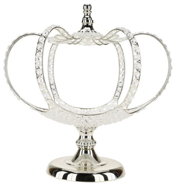CRYSTAL CROWN 18.5inches - Victorian - Decorative Objects And Figurines ...