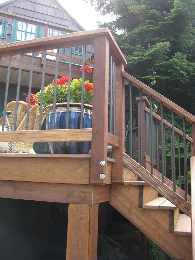 Deck and Rail Projects - Craftsman - Deck - Seattle - by Decks & Patio ...