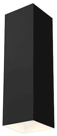 Tech Lighting Exo Flush-LT 18" 40", Black/White LED927 700FMEXO1840BW ...