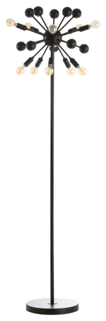JONATHAN Y Lighting JYL9049 Orbit 10 Light 63" Tall LED Floor ...