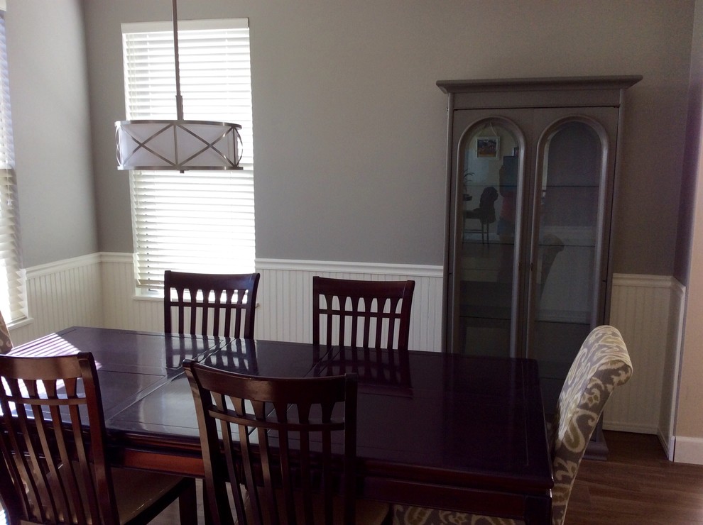 Crowded dining room