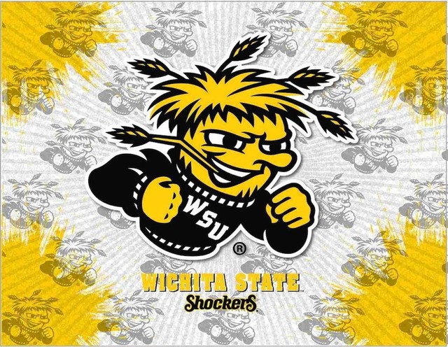 Wichita State Logo Canvas - Contemporary - Prints And Posters - by Team ...