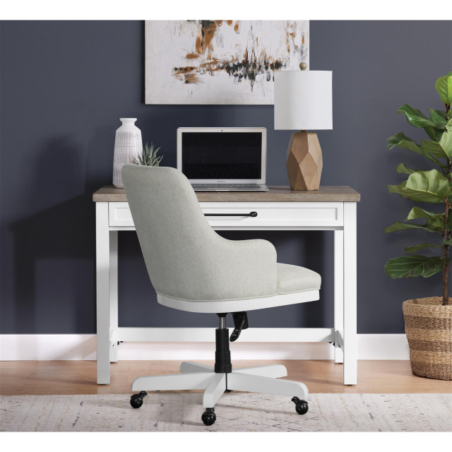 Finn Upholstered Desk Chair - Transitional - Office Chairs - by ...