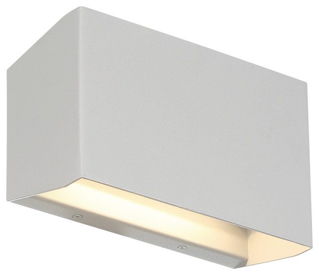 Amora Bi-Directional Wide Outdoor LED Wall Mount - Modern - Outdoor ...
