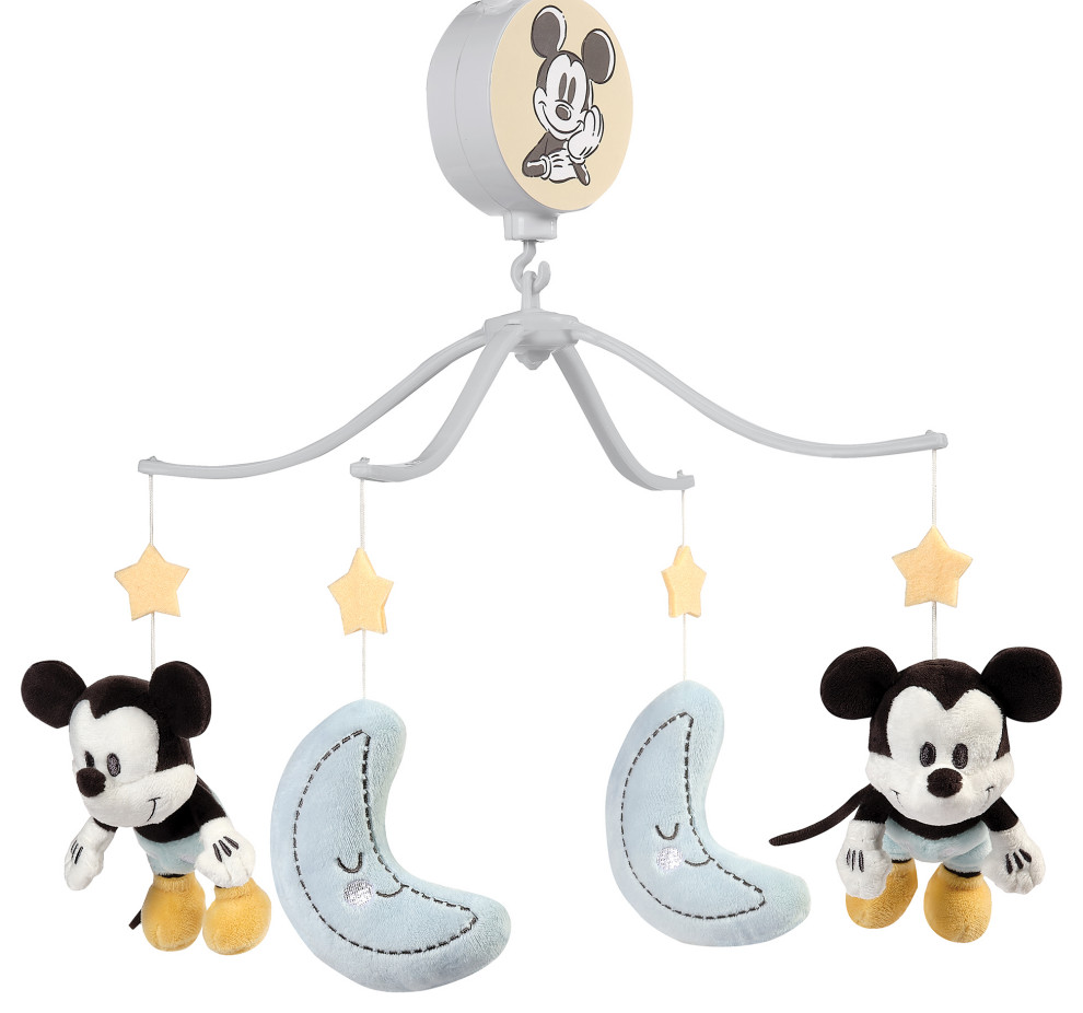 Lambs & Ivy Disney Baby Moonlight Mickey Mouse Musical Baby Crib Mobile ...