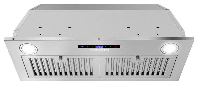 30 in. Insert Range Hood with Soft Touch Controls in Stainless Steel ...