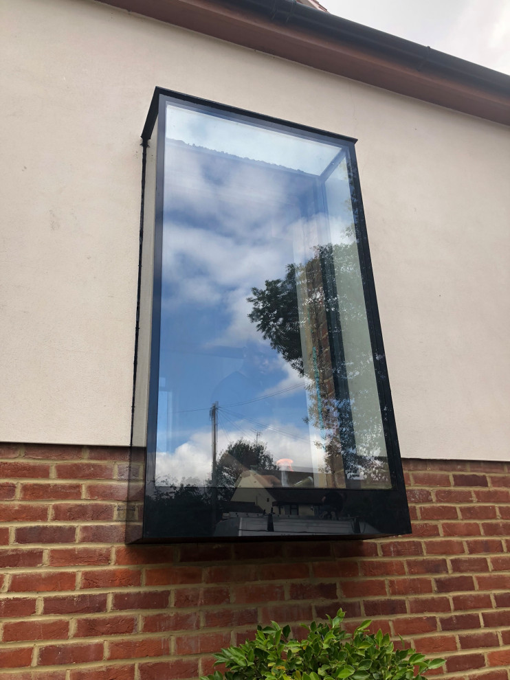 Oriel frameless box window - Contemporary - Sunroom - London - by The ...