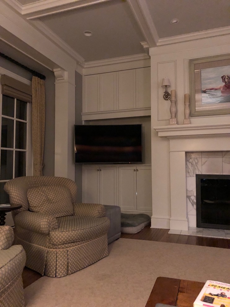 7 Stylish Ways to Bring a TV Into a Family Room