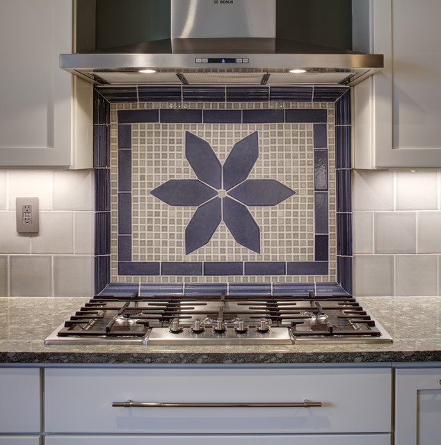 Fireclay Tile kitchen in South Orange, NJ - Transitional - Kitchen ...