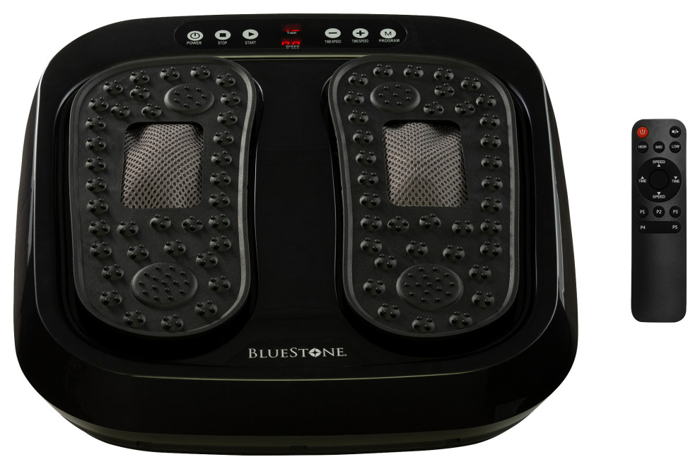Foot Massager Vibrating Platform With Rotating Acupressure For Feet
