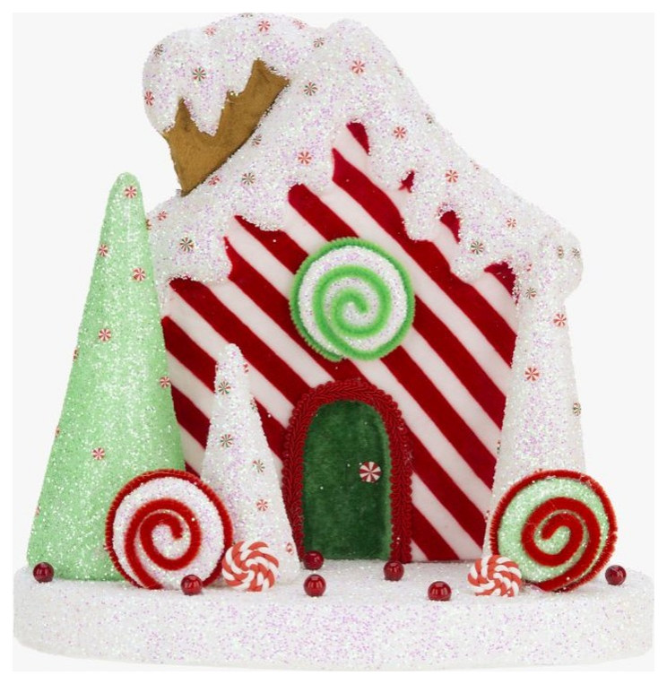 Mark Roberts 2021 Peppermint House 11.5'' - Contemporary - Holiday ...