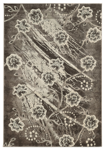 Jewel Collection 8'X10'4, D Beige - Contemporary - Area Rugs - by Linon ...