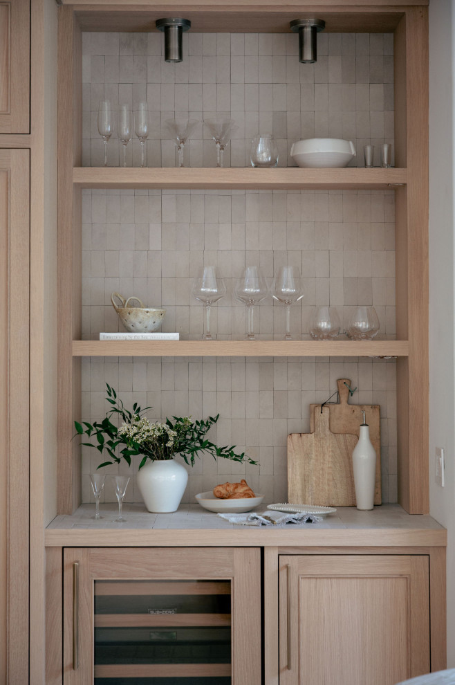 Coastal Carlsbad California - Beach Style - Home Bar - San Diego - by ...