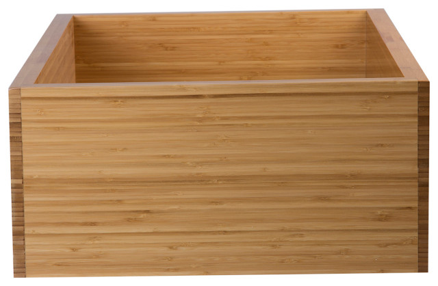 ALFI Brand AB3021 30" Single Bowl Bamboo Kitchen Farm Sink, 30" - Asian ...