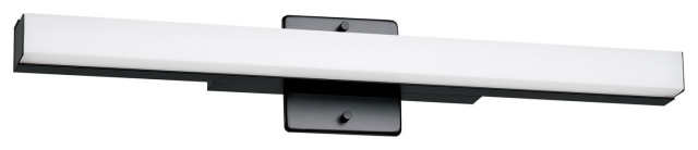 Torretta LED Bath/Vanity, Matte Black - Transitional - Bathroom Vanity ...