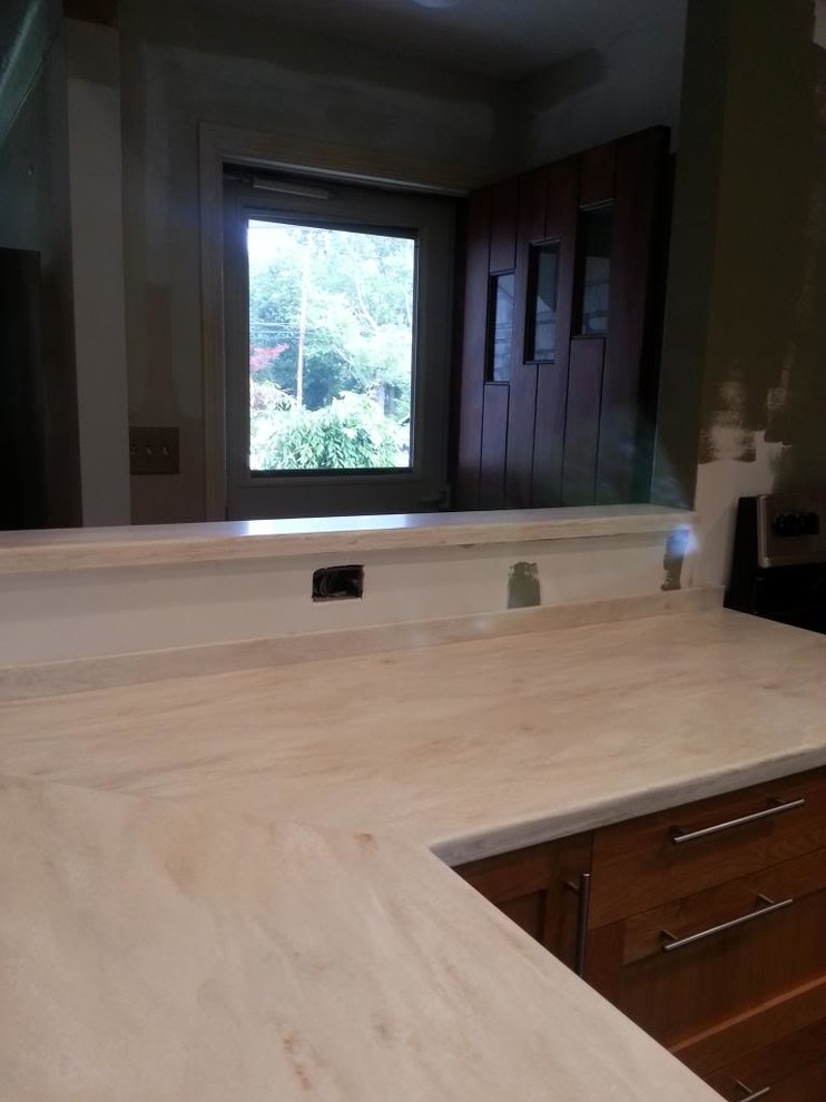 Corian Witch Hazel Countertops are in!!!