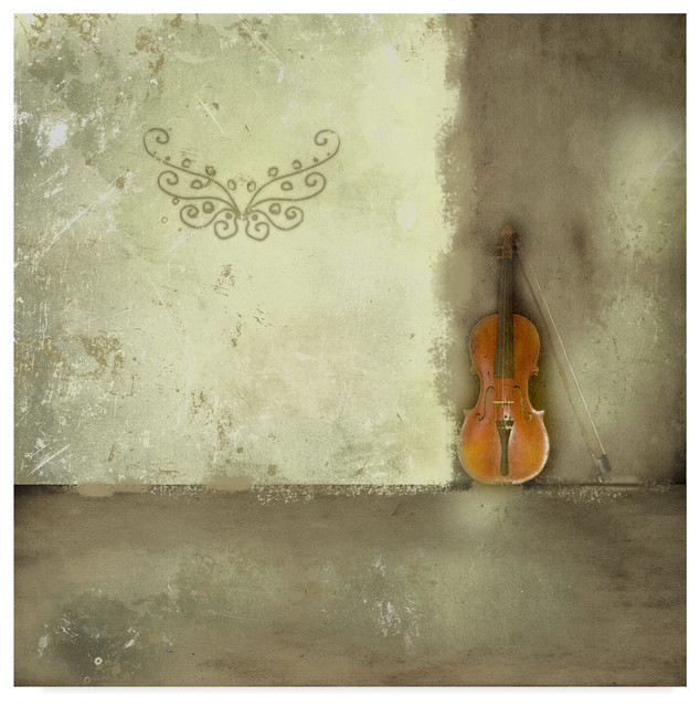 Barbara Simmons 'Resting Notes' Canvas Art, 24"x24" - Contemporary ...