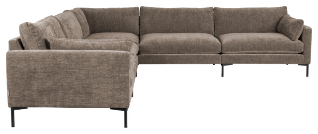 Contemporary 7-Seater Sofa | Zuiver Summer - Midcentury - Sectional ...